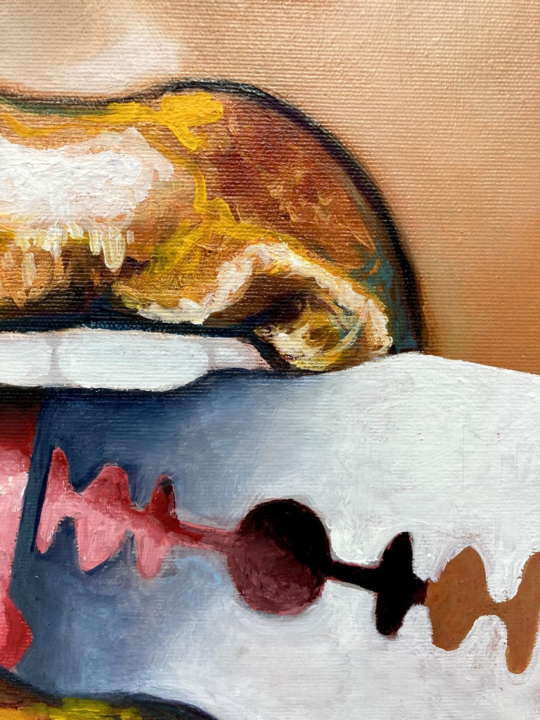Manzur Kargar - Razor Blade - Contemporary, Pop Art, Lips, Figurative ...