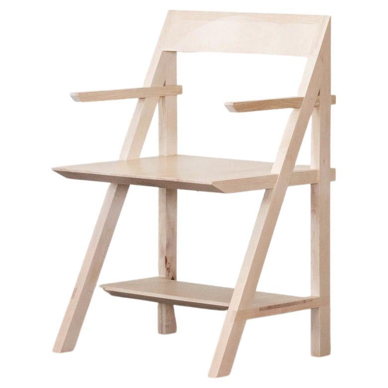 Black Maple Leaf Chair, Contemporary Armchair For Sale at 1stDibs