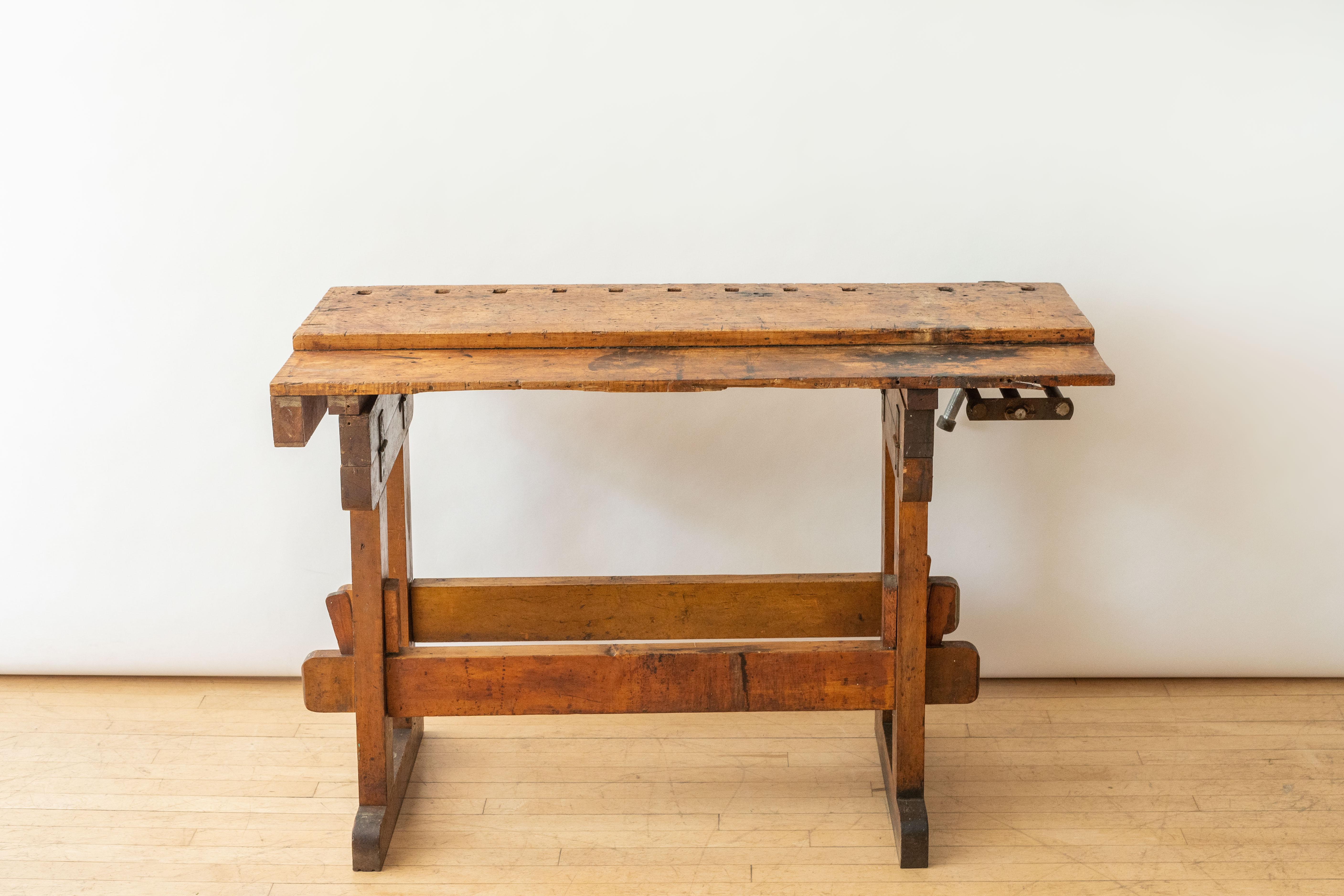 Maple Carpenter’s Workbench For Sale at 1stDibs