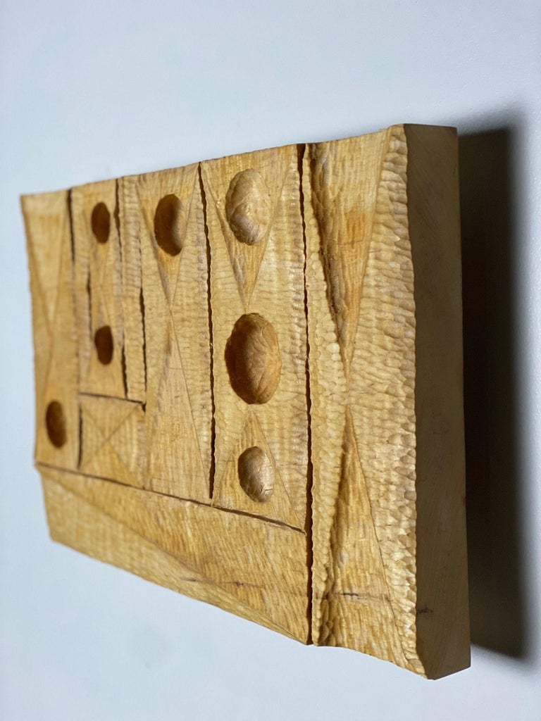 Maple Chip Carved Sculpture by Michael Rozell, USA, 2021 For Sale at ...