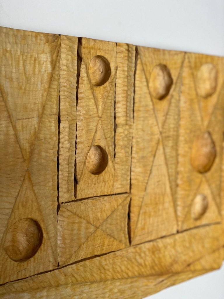 Maple Chip Carved Sculpture by Michael Rozell, USA, 2021 For Sale at ...