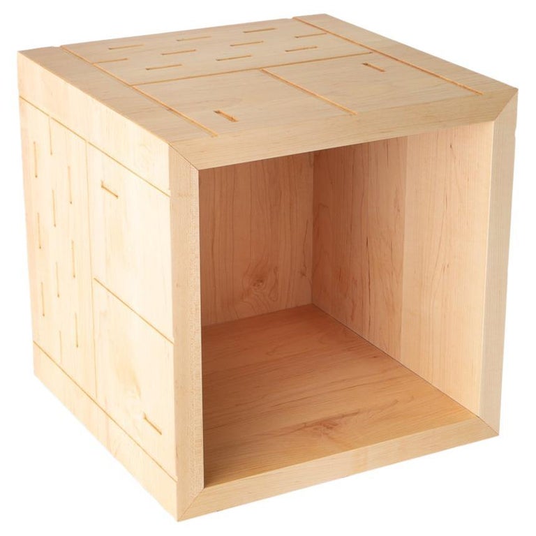 Maple Frogger Cube For Sale at 1stDibs