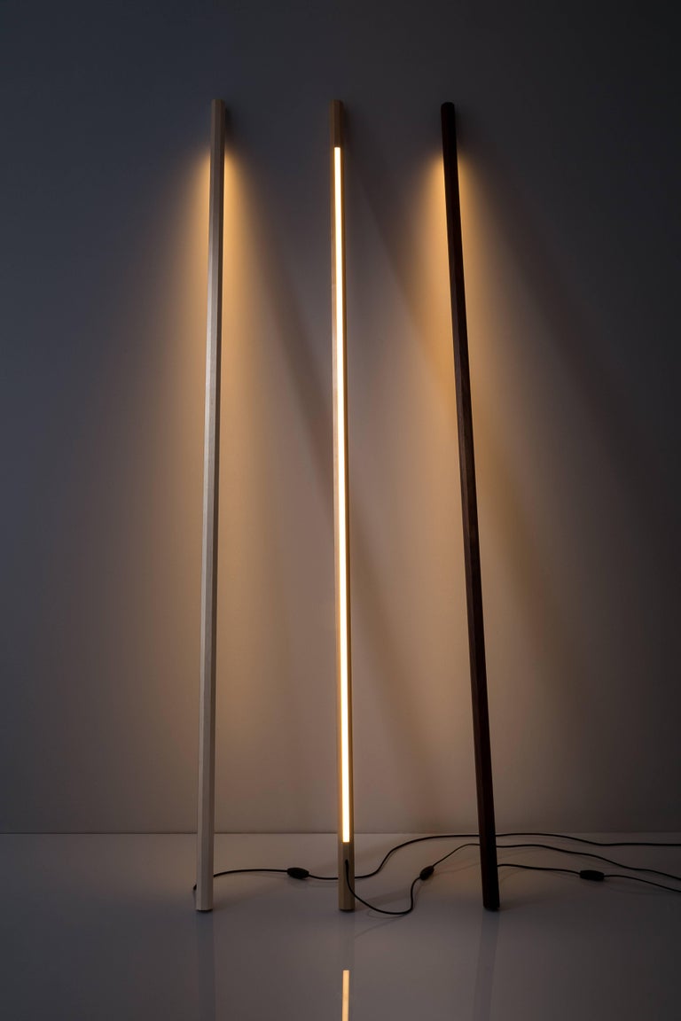 Maple LED Line Light Sculpture For Sale at 1stDibs