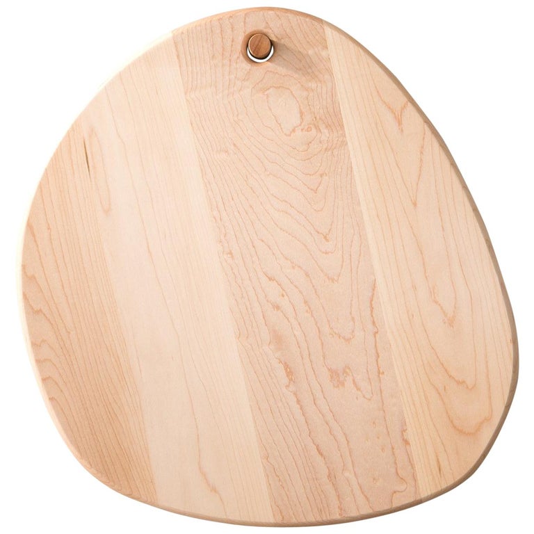 "Oval Pebble" Maple Wood Cutting Board For Sale at 1stDibs | planche en ...