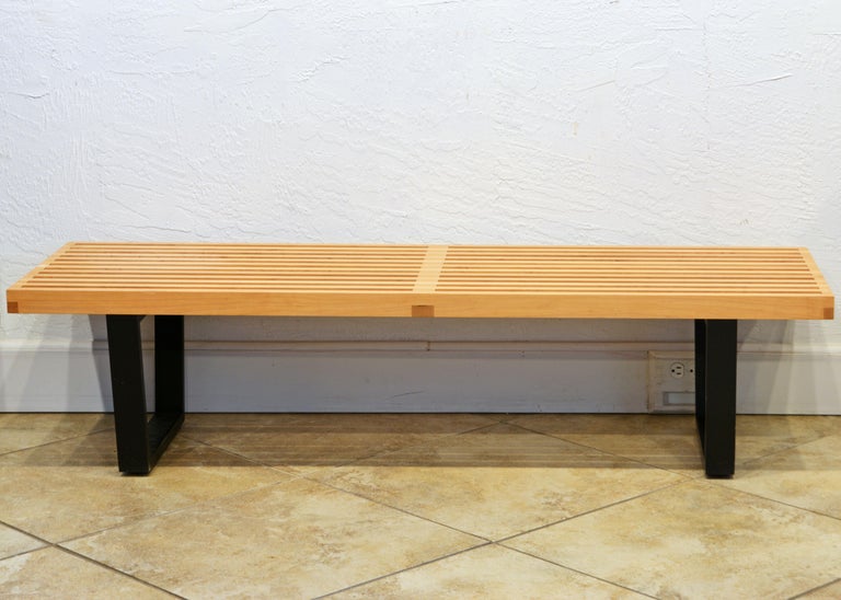 Maple Top Platform Bench or Coffee Table by George Nelson for Herman ...