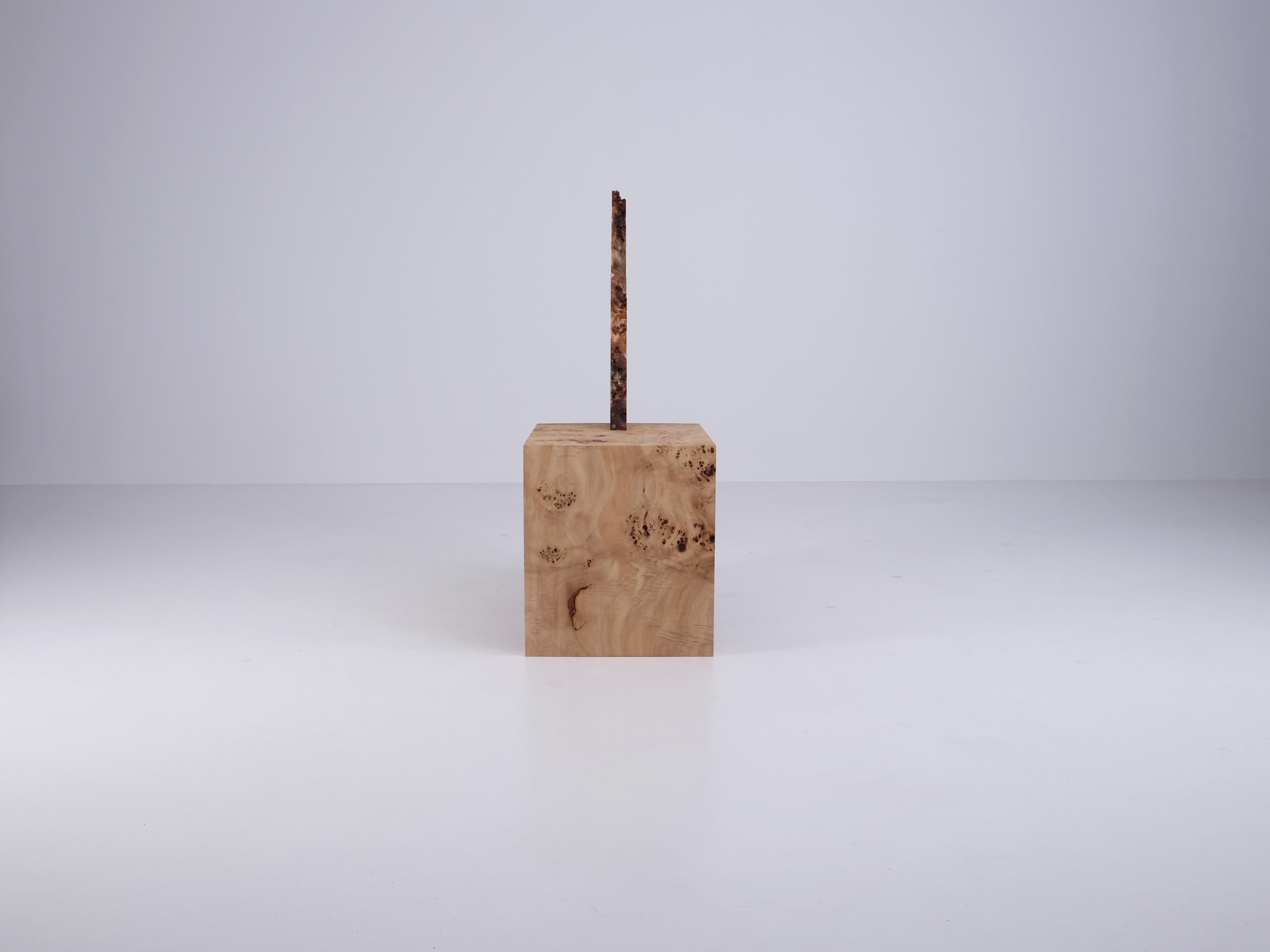 Mappa Burl Stool For Sale at 1stDibs | mappa burl wood