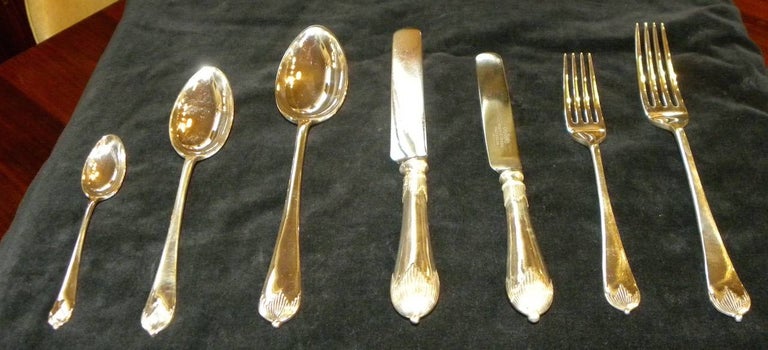 Mappin and Webb Complete Set of Silverware in Original Chest at 1stDibs ...