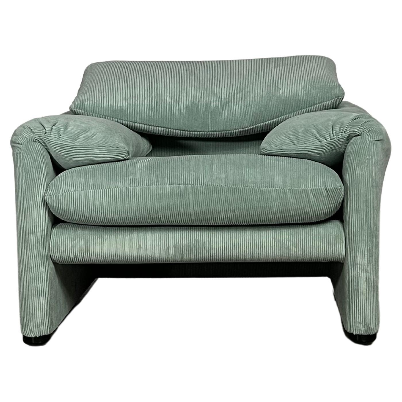 Maralunga Club Chair and Loveseat by Vico Magistretti for Cassina ...