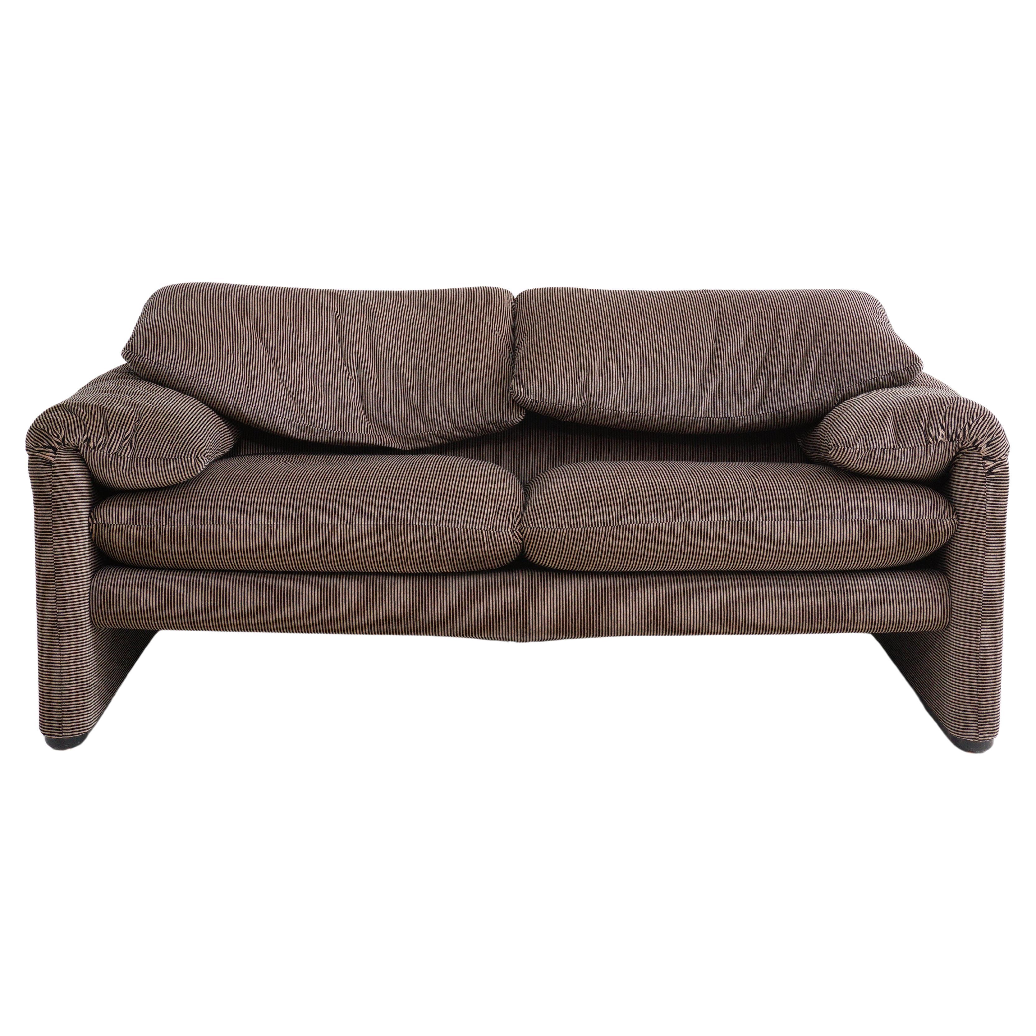 Maralunga Sofa by Vico Magistretti, 1970s For Sale at 1stDibs
