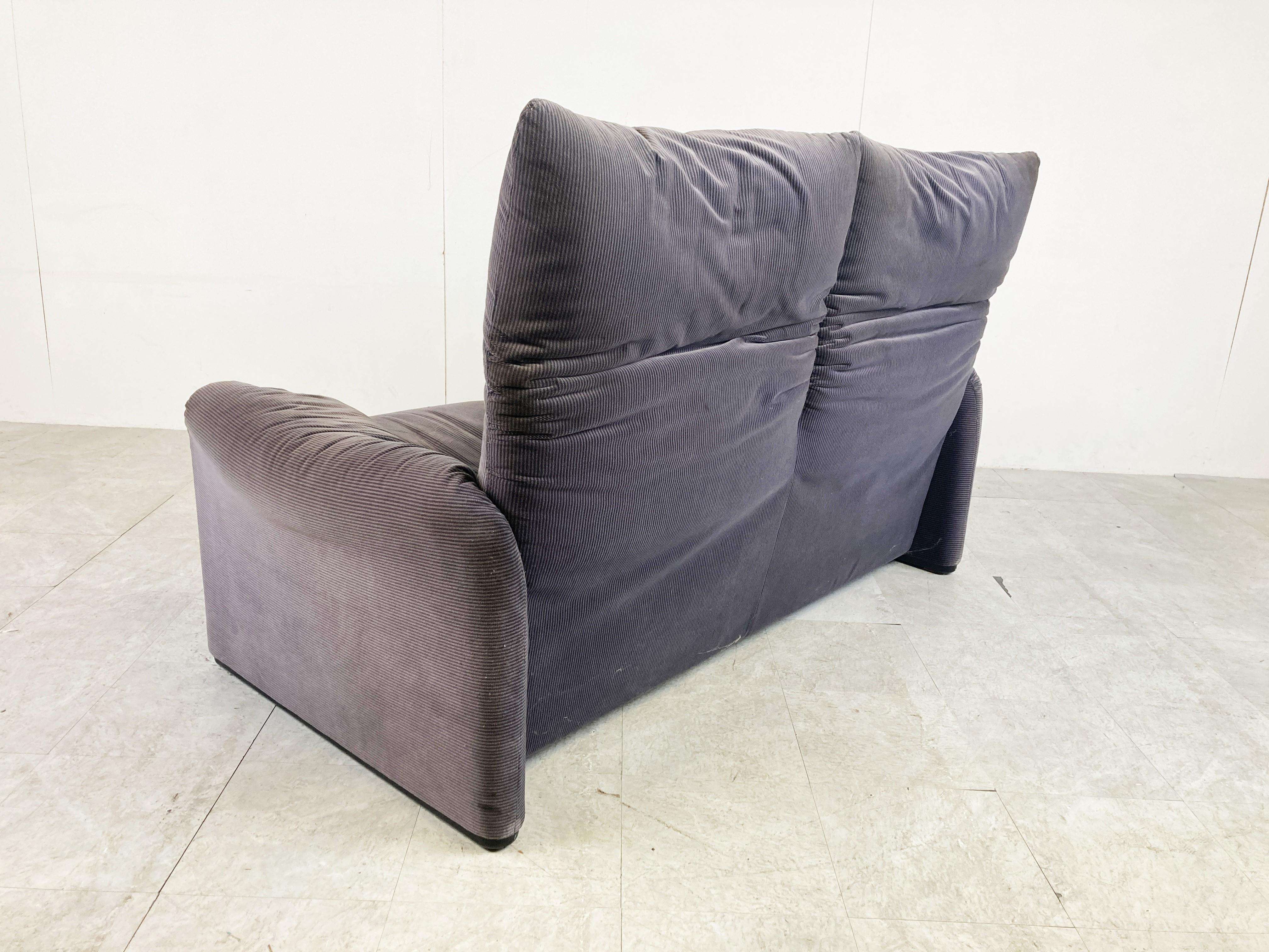 Maralunga sofa by Vico Magistretti for Cassina at 1stDibs | vintage ...
