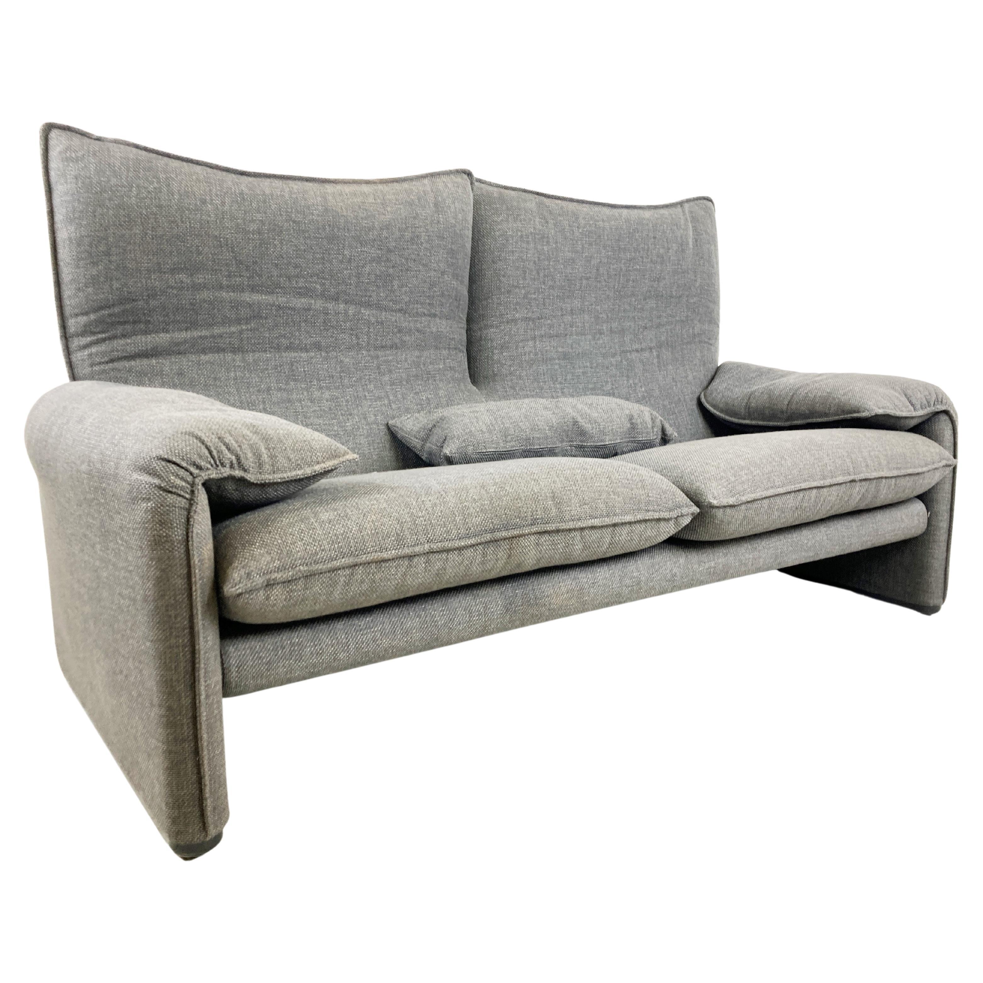 Maralunga Sofa by Vico Magistretti for Cassina at 1stDibs