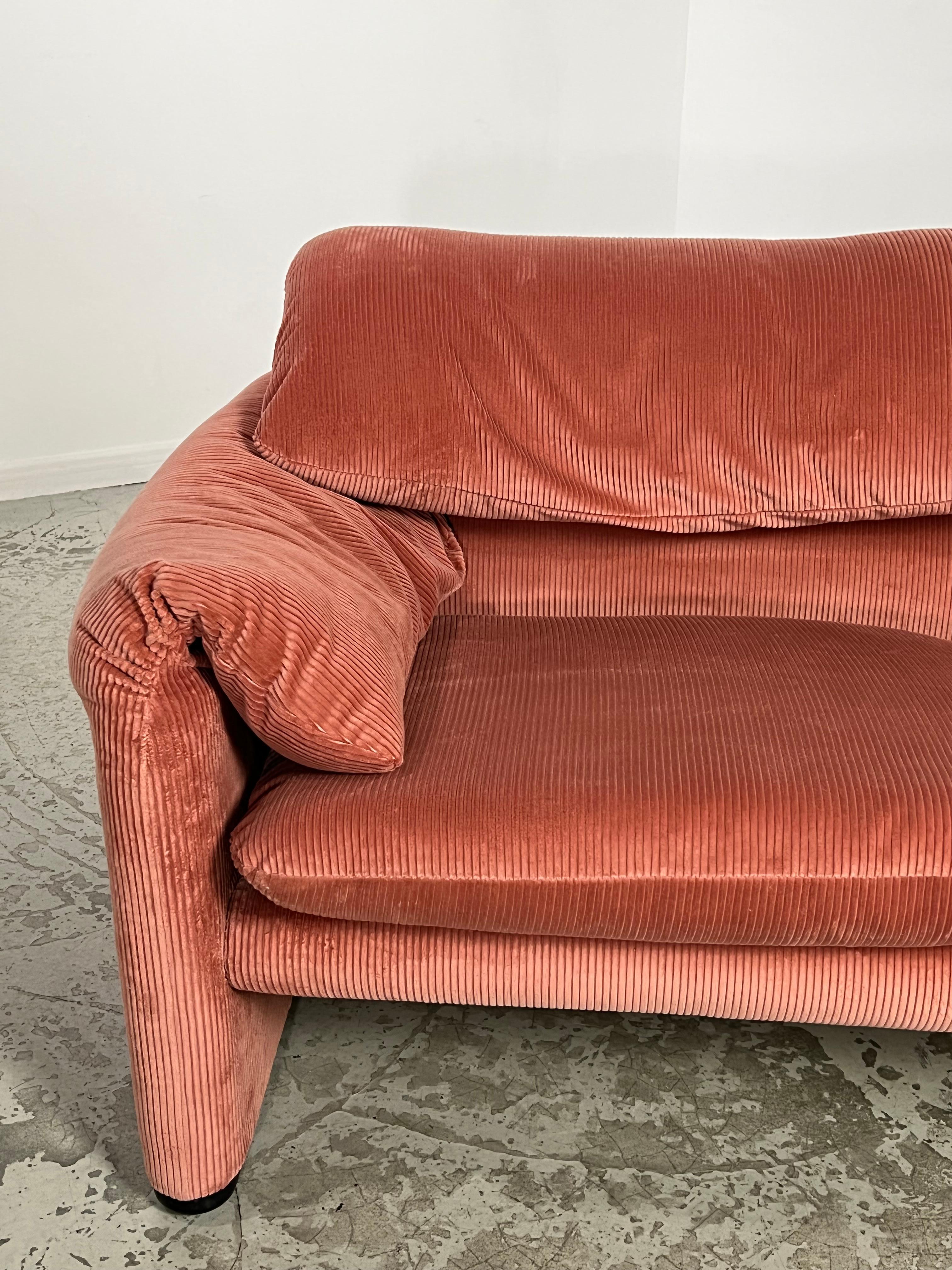 Maralunga Sofa by Vico Magistretti for Cassina, Italy, 1973 For Sale at ...