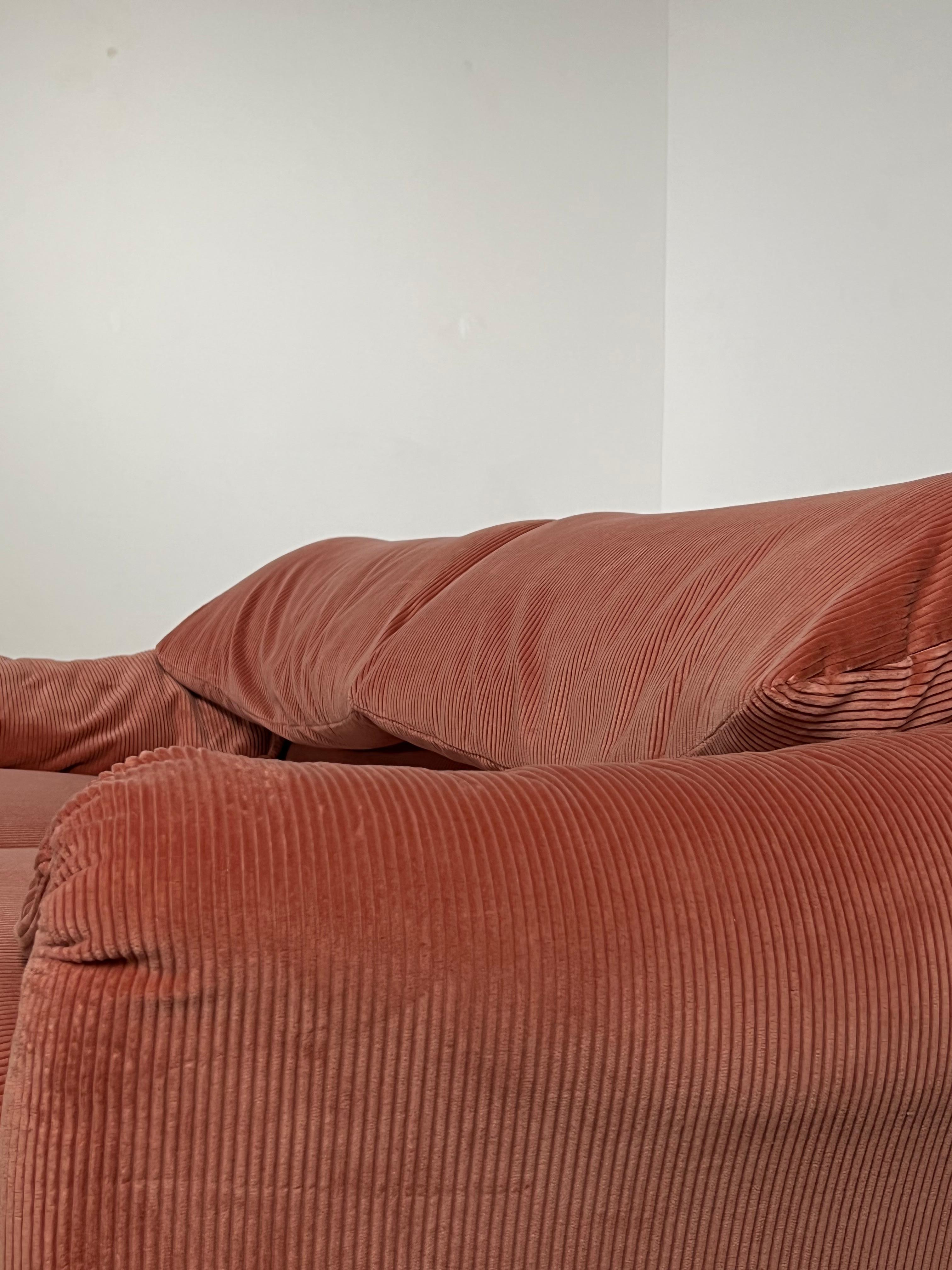 Maralunga Sofa by Vico Magistretti for Cassina, Italy, 1973 For Sale at ...