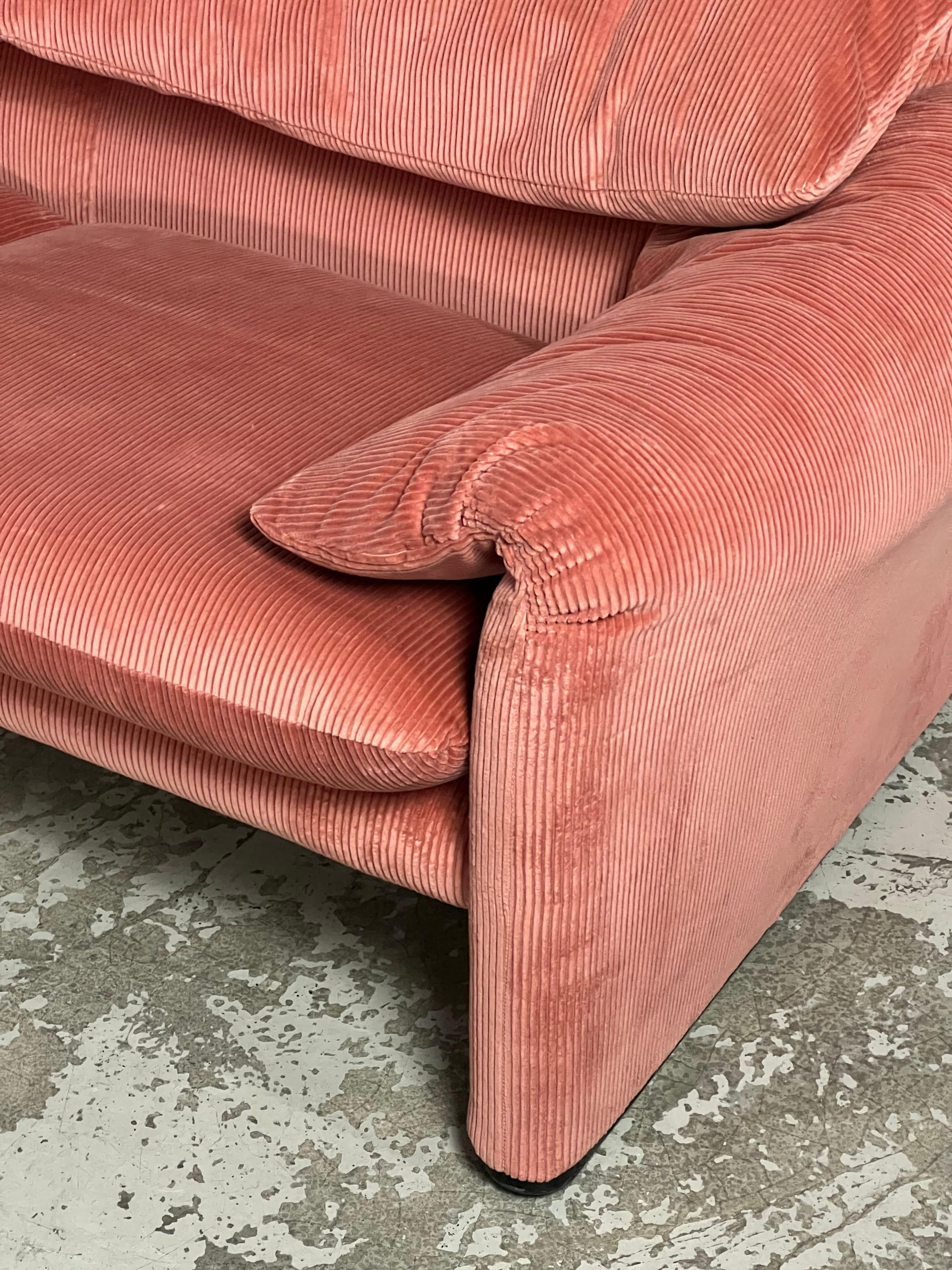 Maralunga Sofa by Vico Magistretti for Cassina, Italy, 1973 For Sale at ...