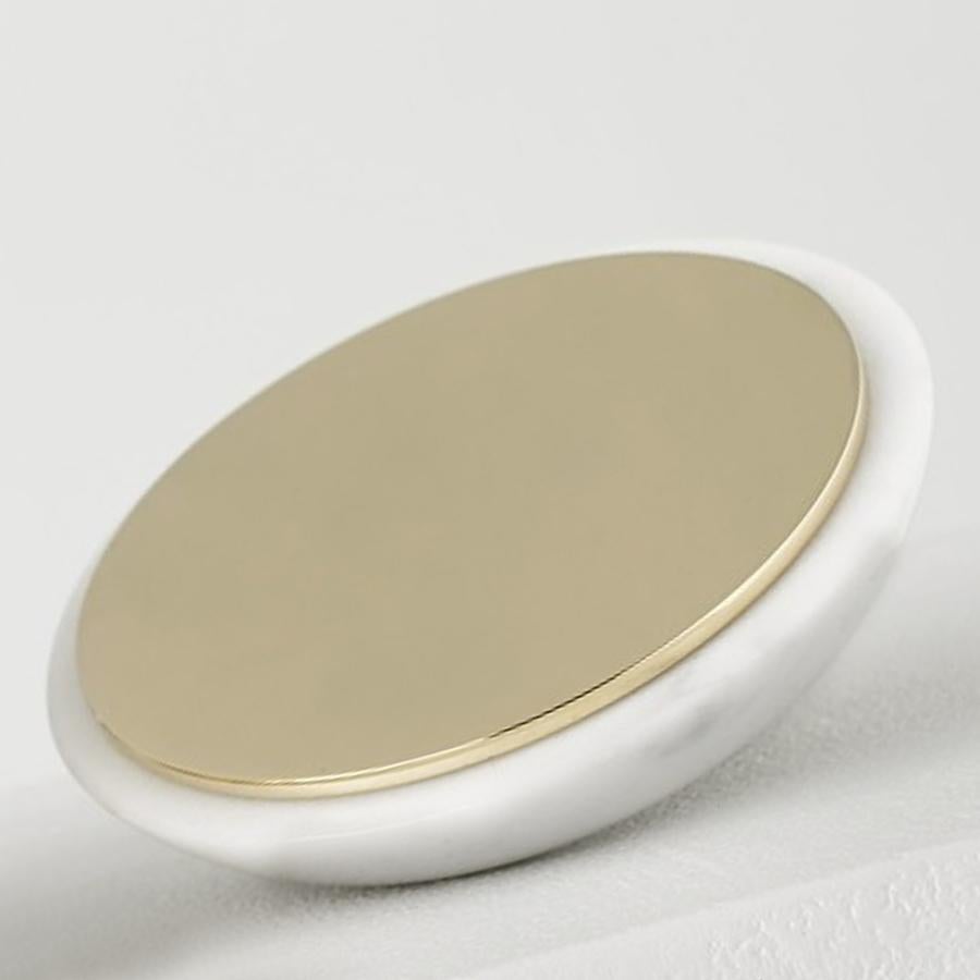 Marble Apple Box in White or Black Marble at 1stDibs | apple marble ...