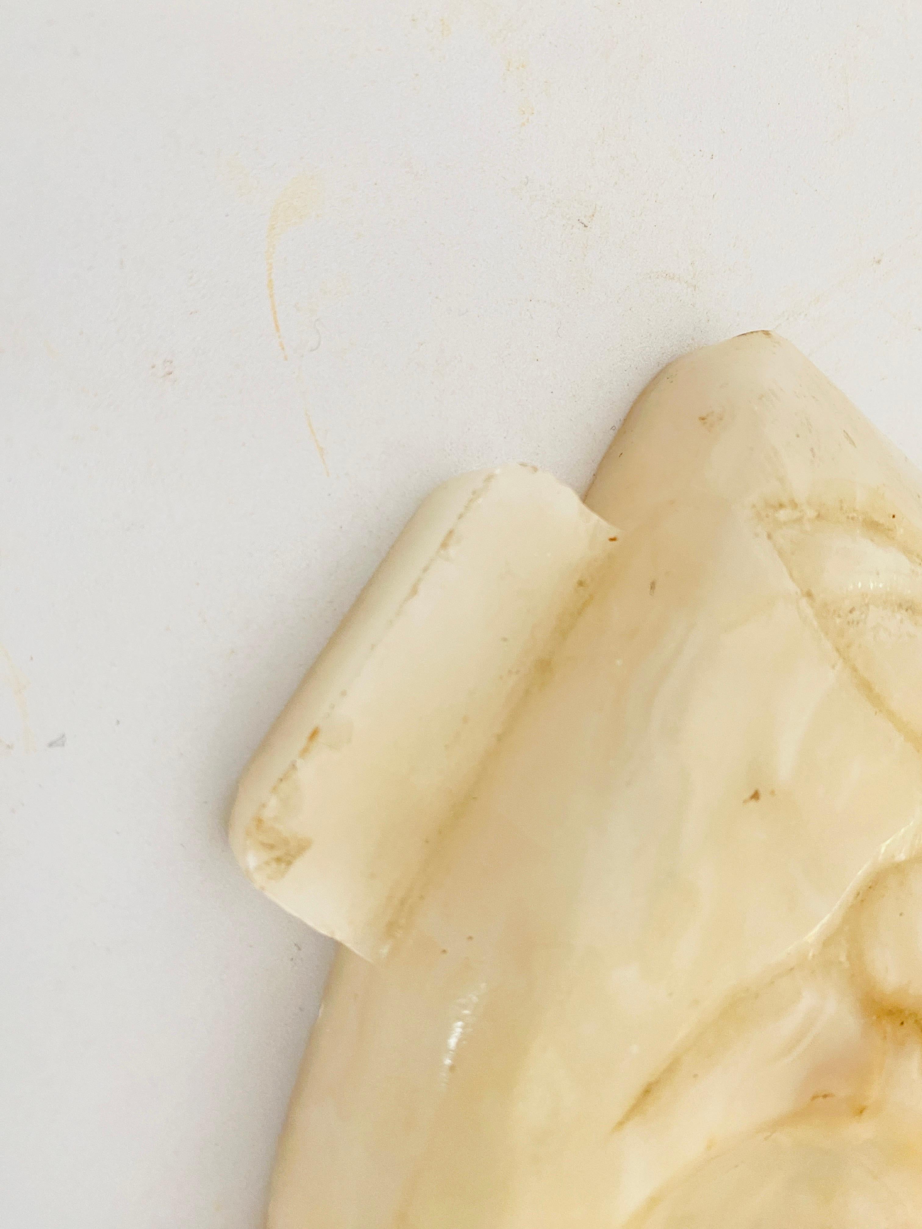 Marble Ashtray from Italy White Color, circa 1960 For Sale at 1stDibs