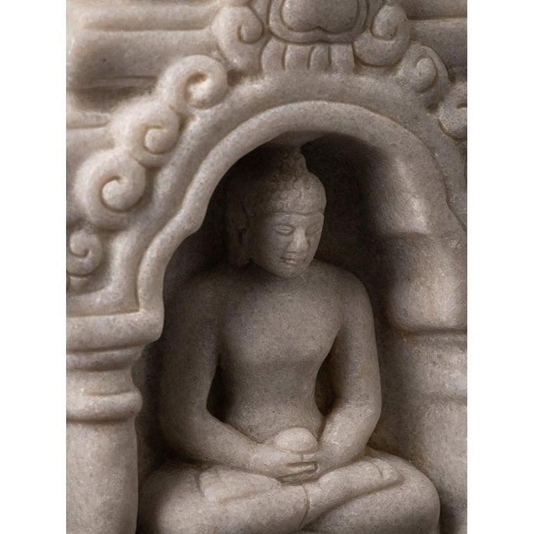 Marble Buddha Statue from Thailand from Thailand For Sale at 1stDibs