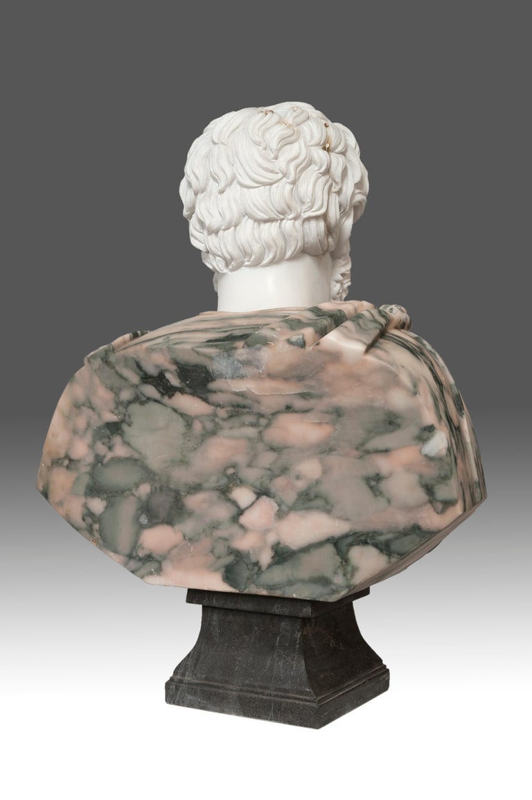 Marble Bust "Roman Emperor", 20th Century For Sale at 1stDibs | roman ...