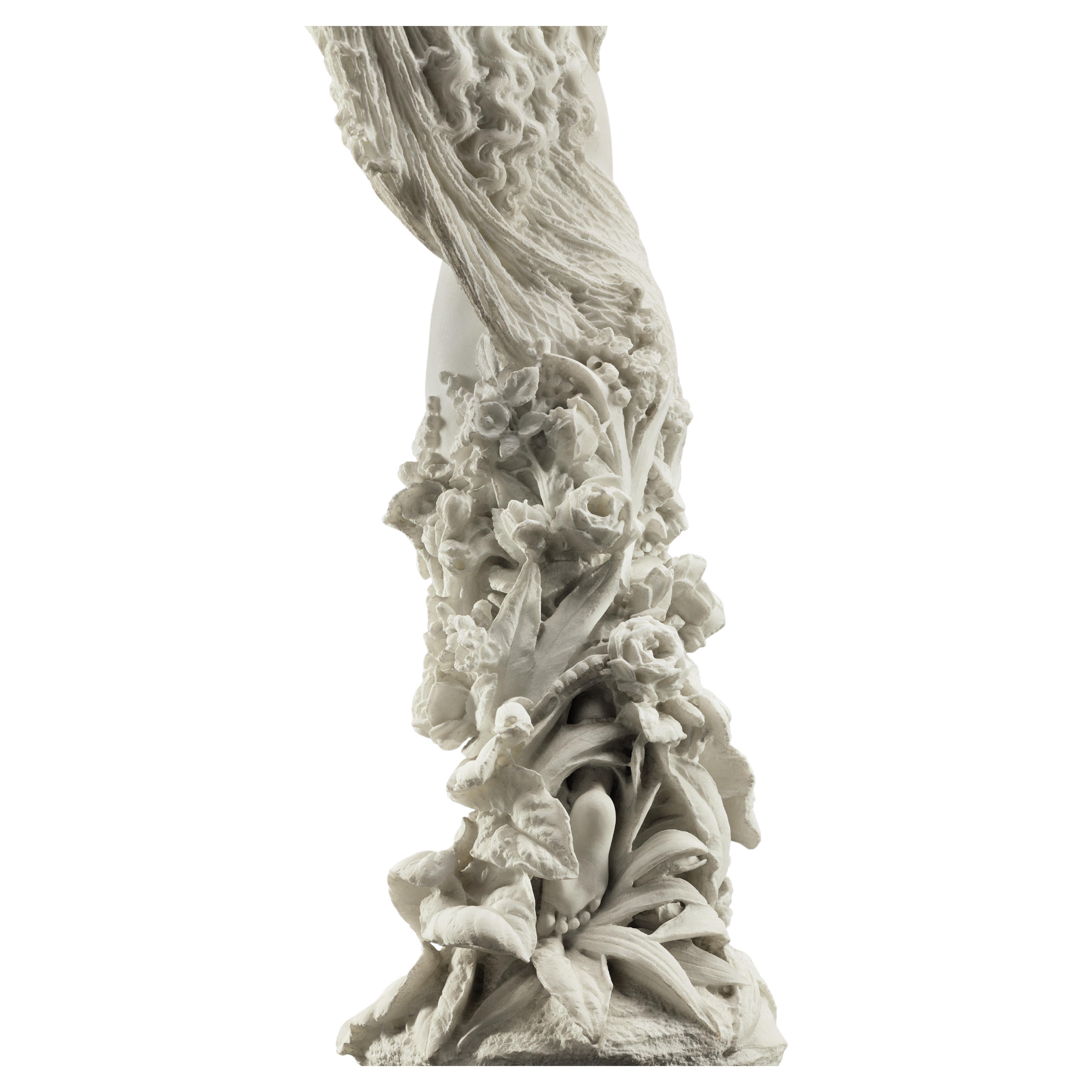 Marble Bust Sculpture of ‘Loves First Dream’ For Sale at 1stDibs