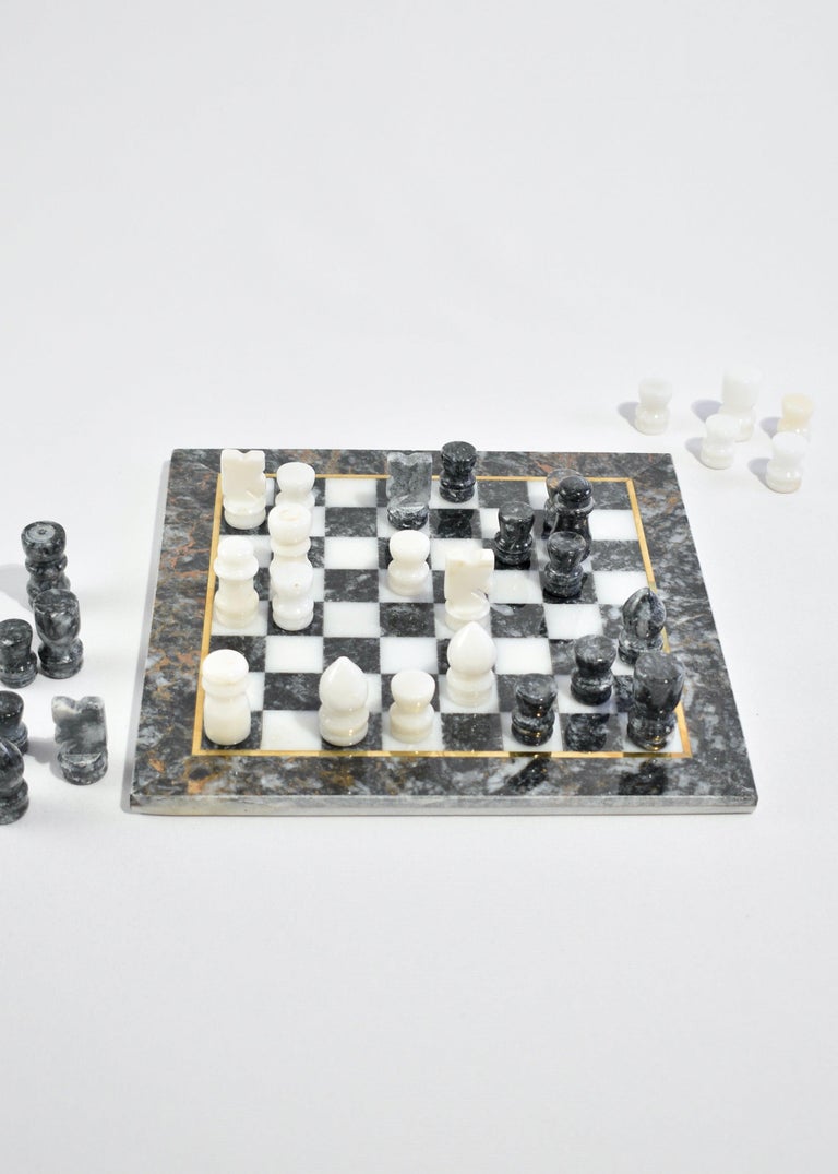 Marble Chess Set For Sale at 1stDibs