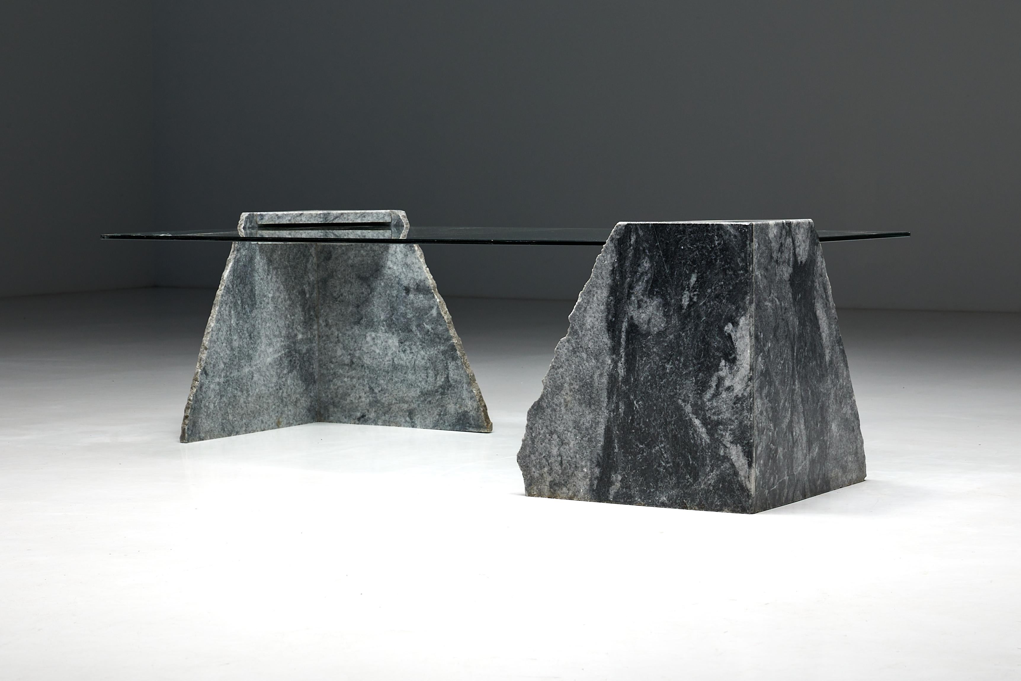 Marble Coffee Table, France, 1980s For Sale at 1stDibs