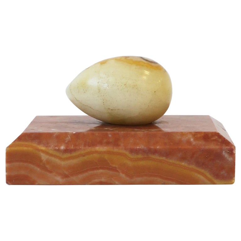 Italian Marble Decorative Object or Paperweight For Sale at 1stDibs