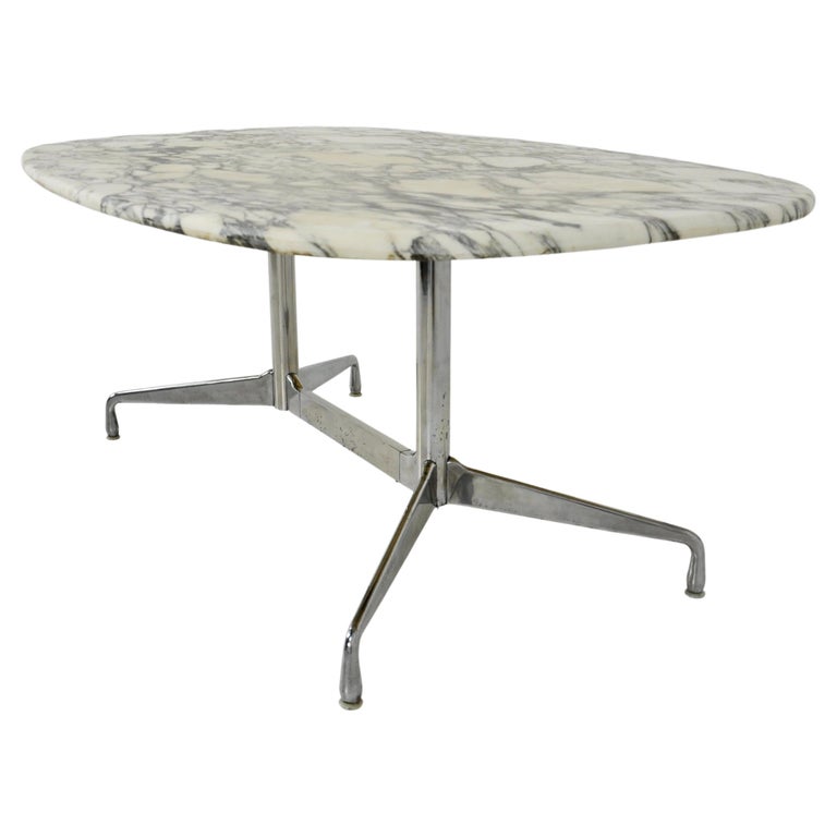 Marble Dining Table by Charles and Ray Eames for Herman Miller, 1970s ...