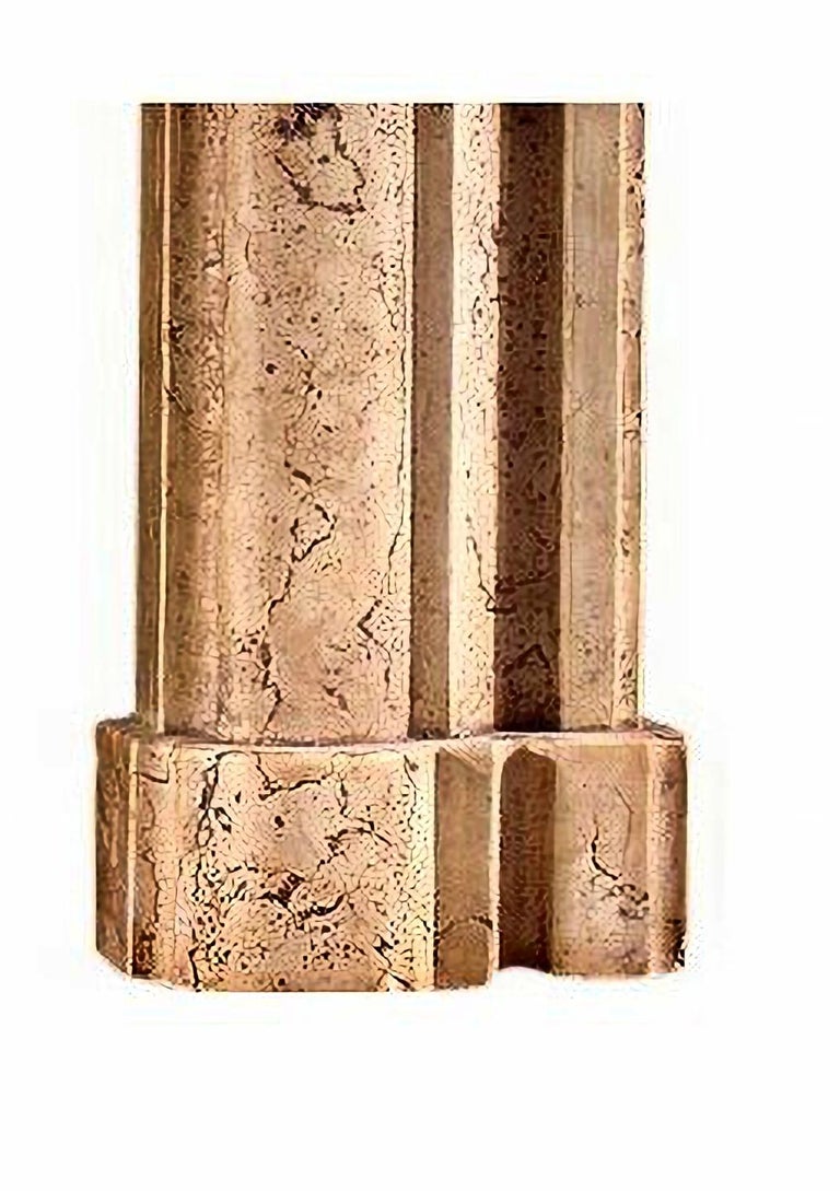 Marble Fireplace, Polished Frame French Frame in Royal Yellow 20th ...