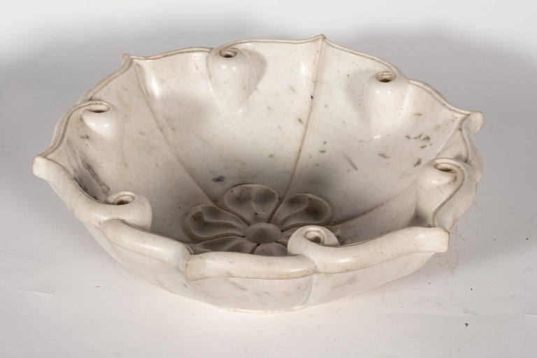 Marble Flower Bowl at 1stDibs | china marble flower bowl
