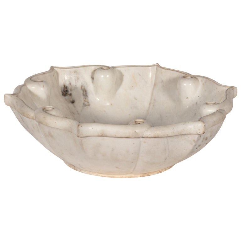 Marble Flower Bowl at 1stDibs | china marble flower bowl
