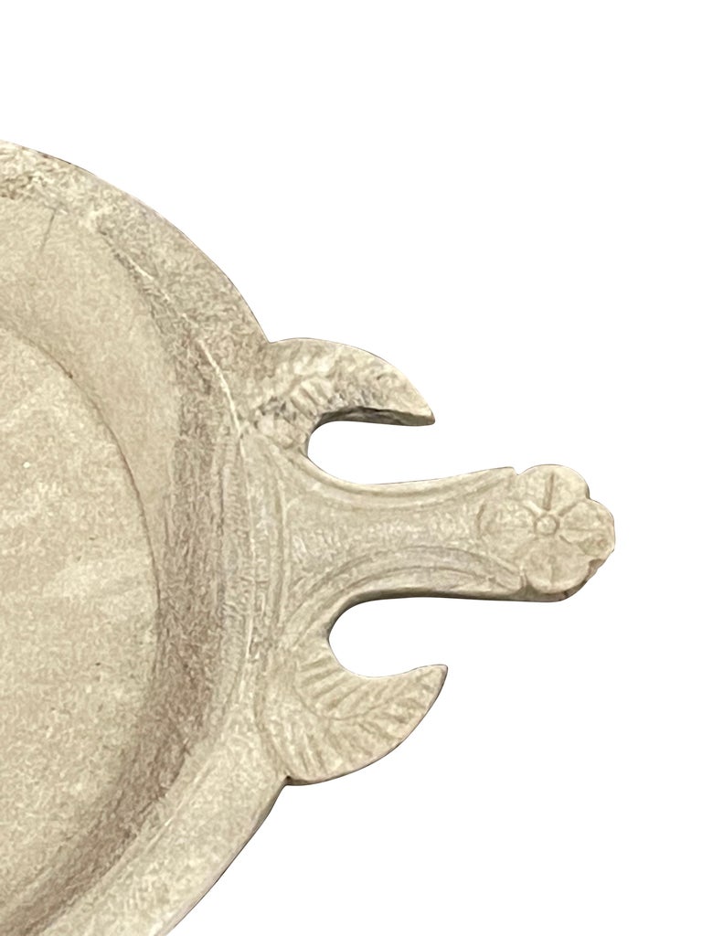 Marble Food Offering Tray For Sale at 1stDibs