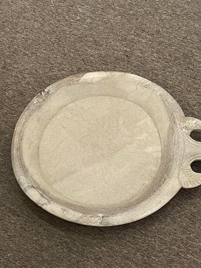 Marble Food Offering Tray For Sale at 1stDibs