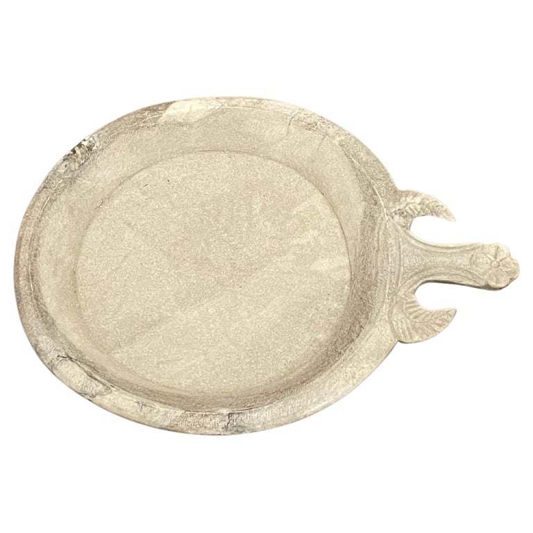 Marble Food Offering Tray For Sale at 1stDibs