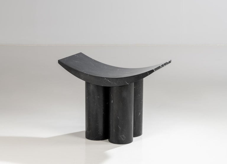 Marble Gamma Stool by Pietro Franceschini For Sale at 1stDibs