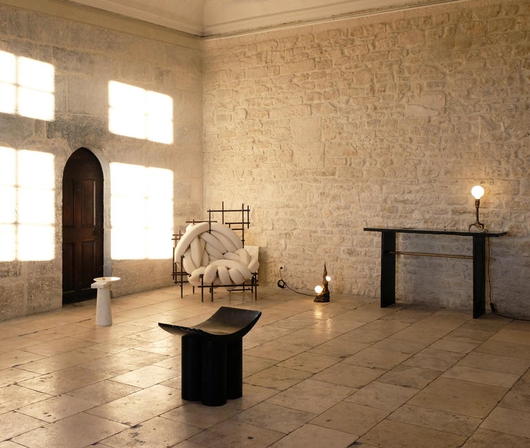 Marble Gamma Stool by Pietro Franceschini For Sale at 1stDibs