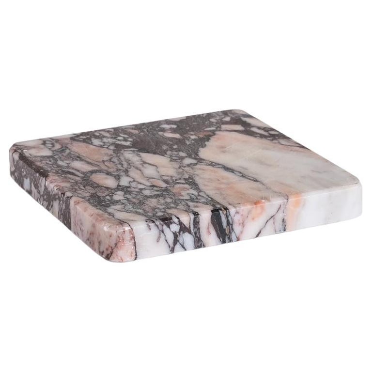 Marble Italian Midcentury Platter or Coaster For Sale at 1stDibs