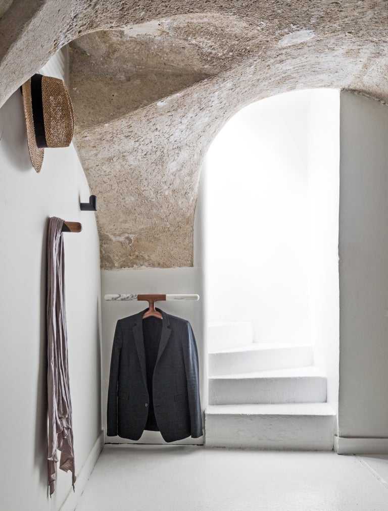 Marble "Jeeves" Wall Mounted Valet Stand, Tolila and Gilliland at 1stDibs