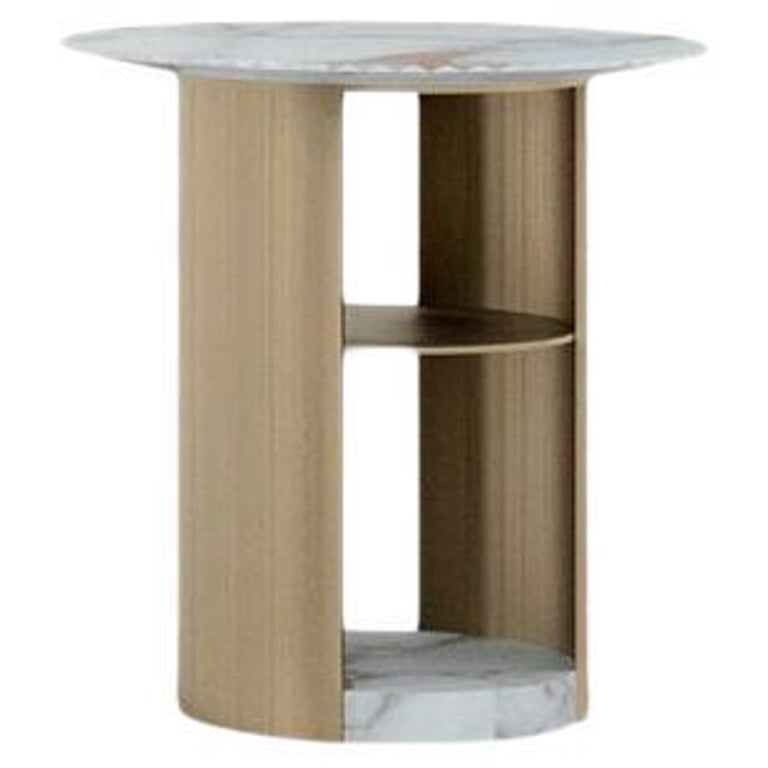 Marble "Milos" Side Table, Giorgio Bonaguro For Sale at 1stDibs