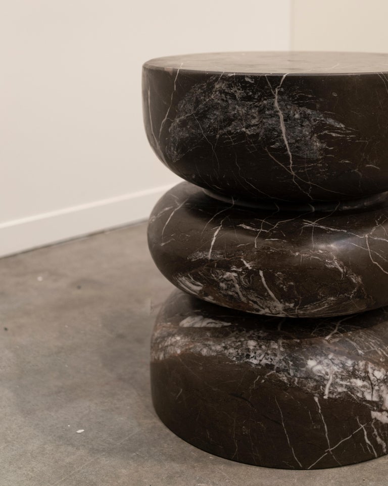Marble Neru Stool by Rebeca Cors For Sale at 1stDibs