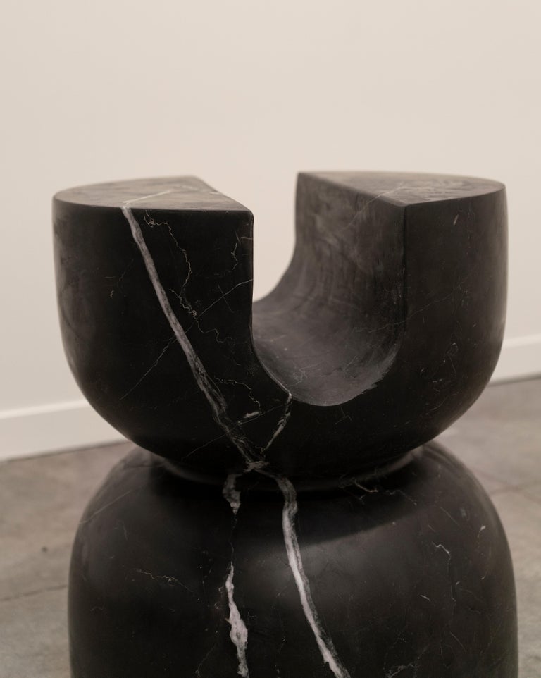 Marble Neru Stool by Rebeca Cors For Sale at 1stDibs
