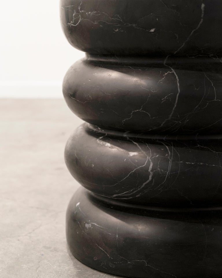 Marble Neru Stool by Rebeca Cors For Sale at 1stDibs