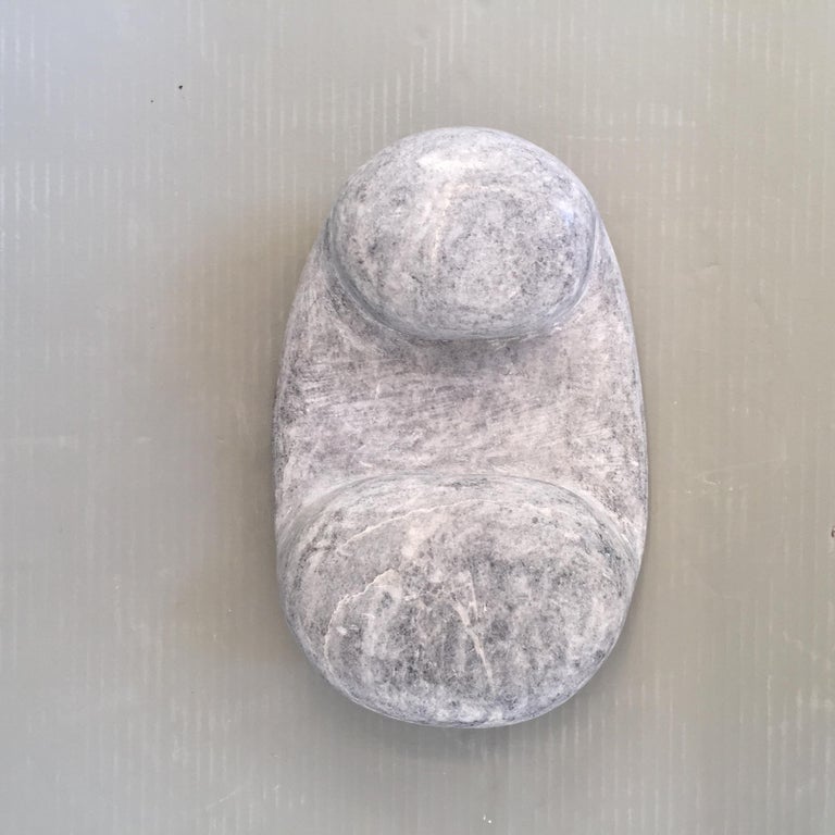 Marble Object, Rare Naxian Marble Sculpture by Tom von Kaenel at 1stDibs