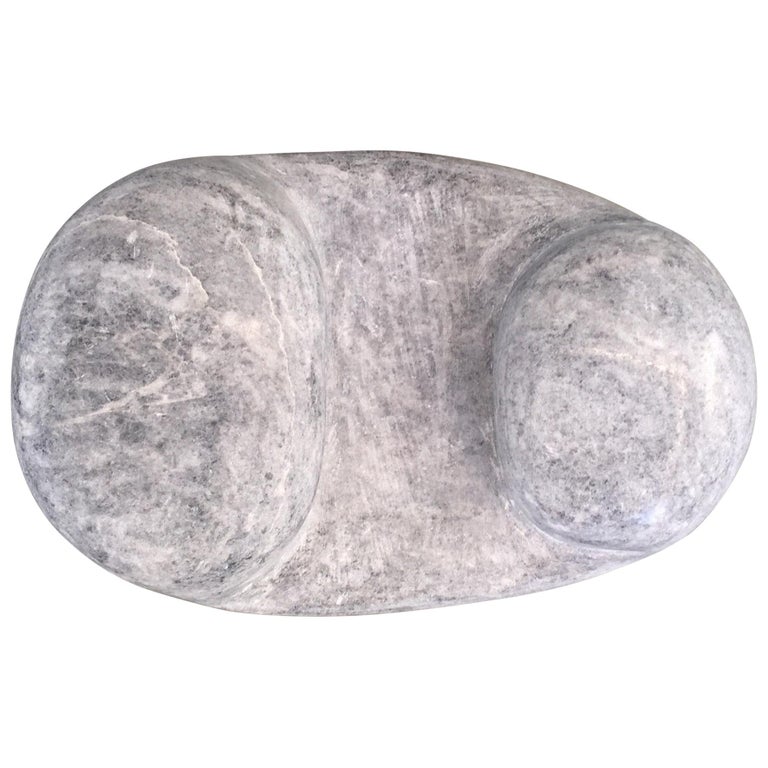 Marble Object, Rare Naxian Marble Sculpture by Tom von Kaenel at 1stDibs