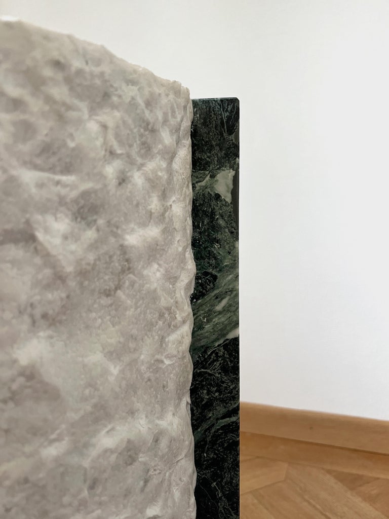 Marble PHI Side Table by Lisa Franzen For Sale at 1stDibs