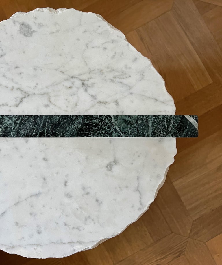 Marble PHI Side Table by Lisa Franzen For Sale at 1stDibs