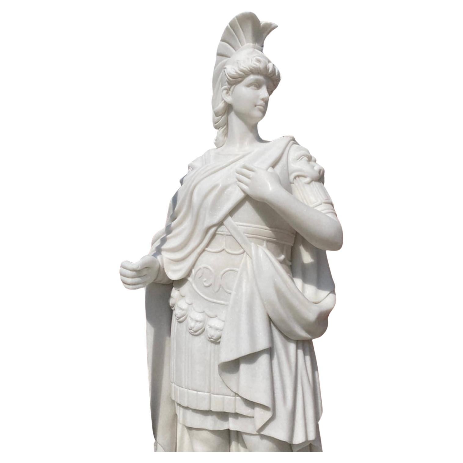 Marble Romanesque Carved Statues For Sale at 1stDibs