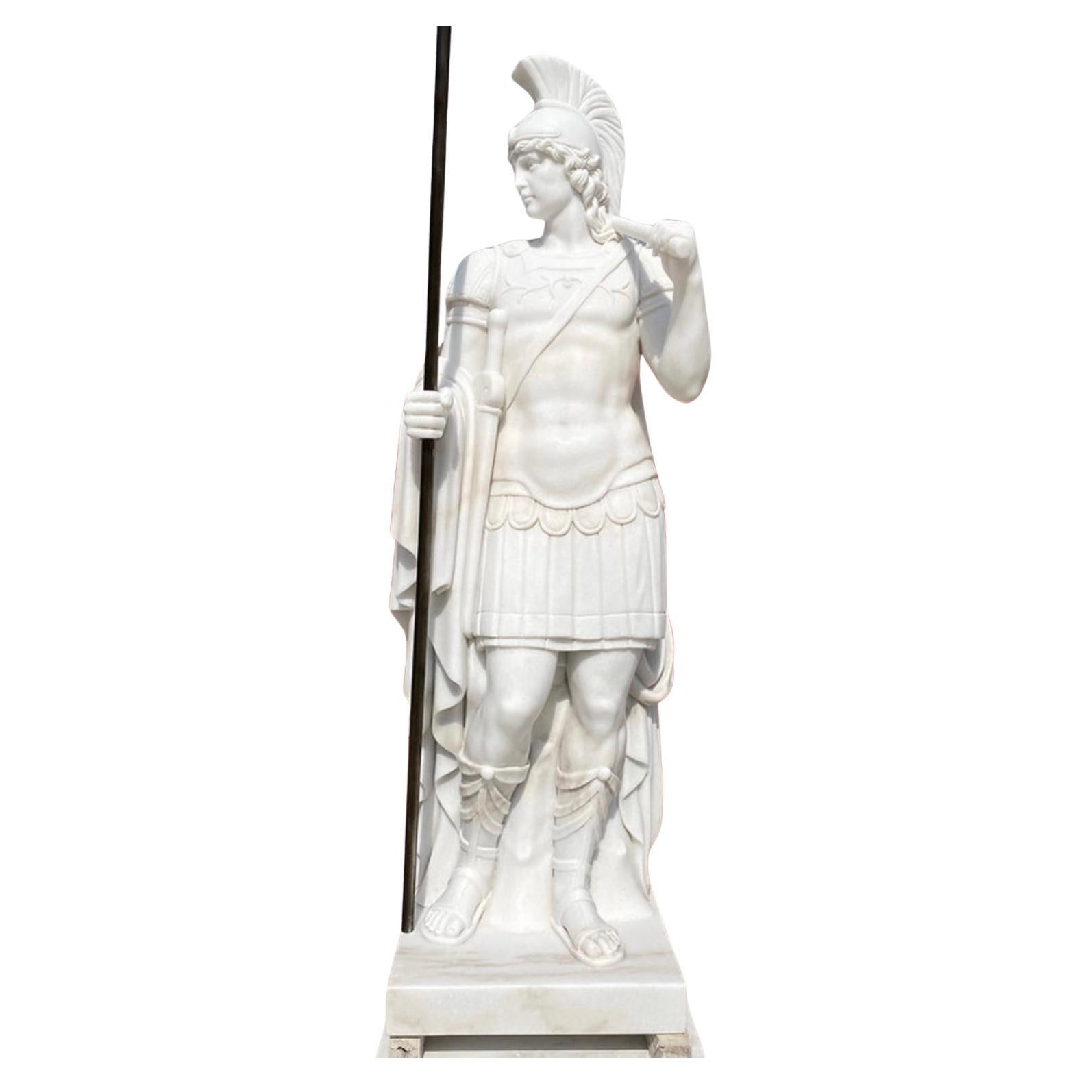 Marble Romanesque Carved Statues For Sale at 1stDibs