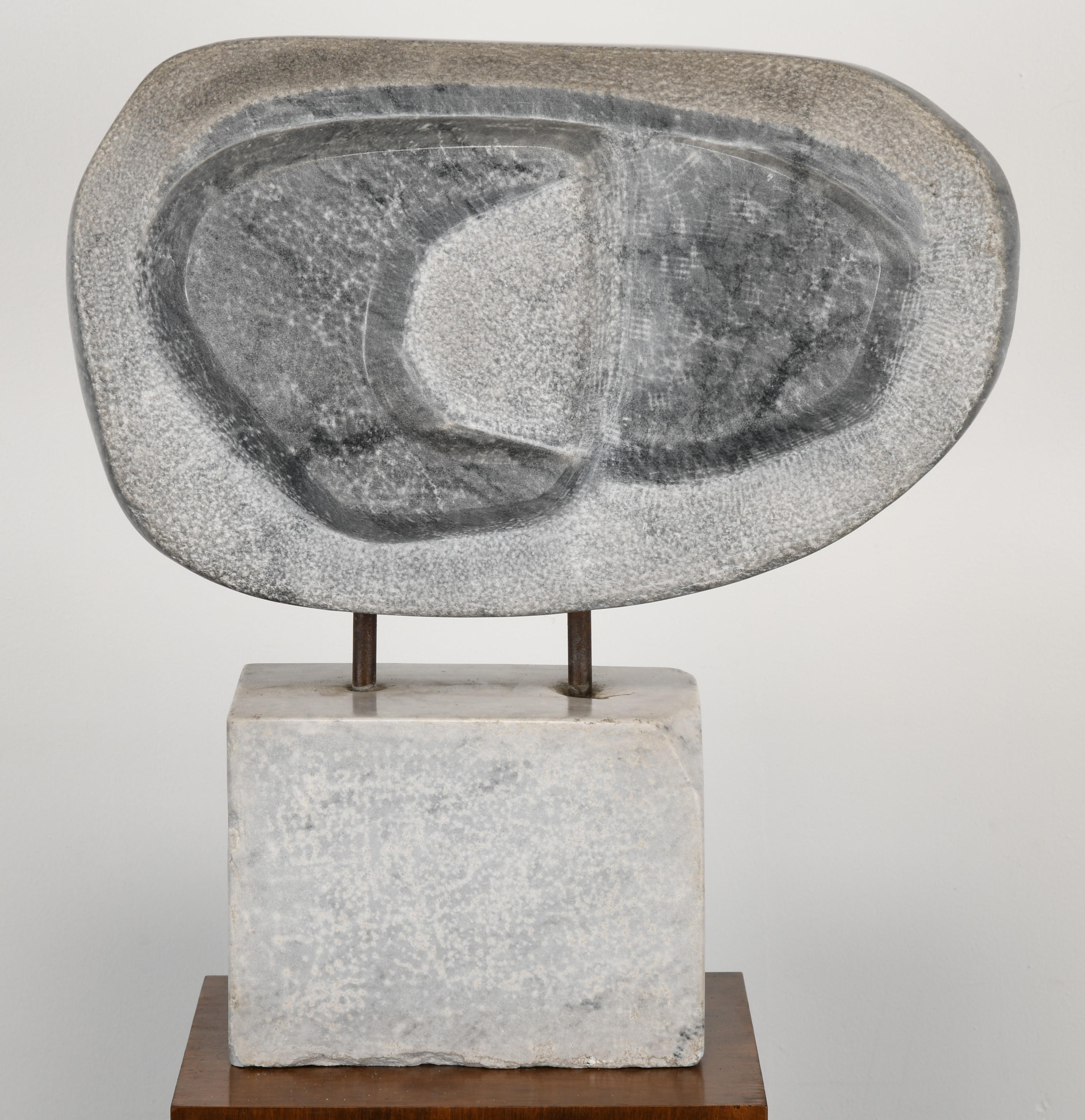 Marble Sculpture After Barbara Hepworth, 1950s at 1stDibs