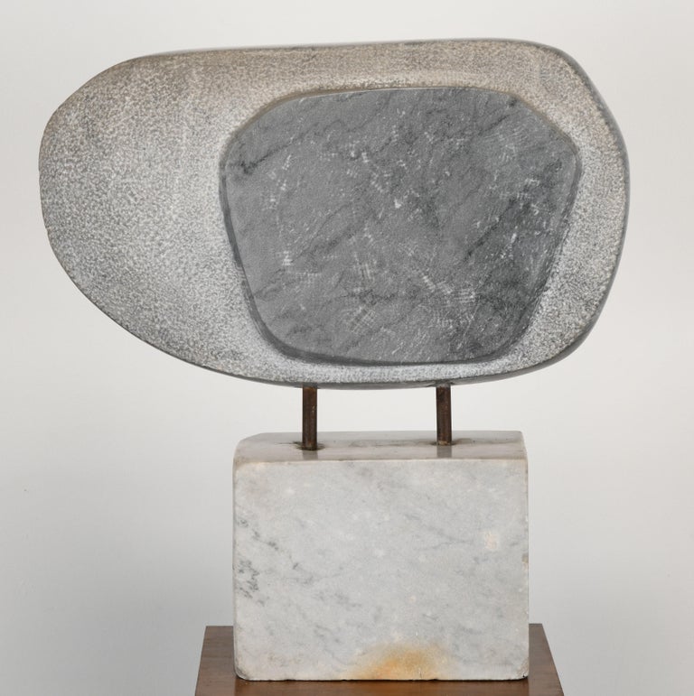 Marble Sculpture After Barbara Hepworth, 1950s at 1stDibs