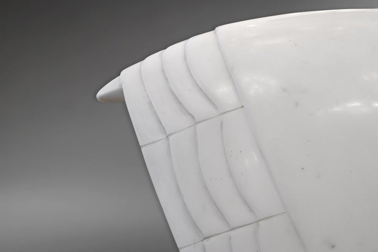 Marble Sculpture by Raymonde Guerbe "Danseuse Espagnole", ROBJ, Paris ...